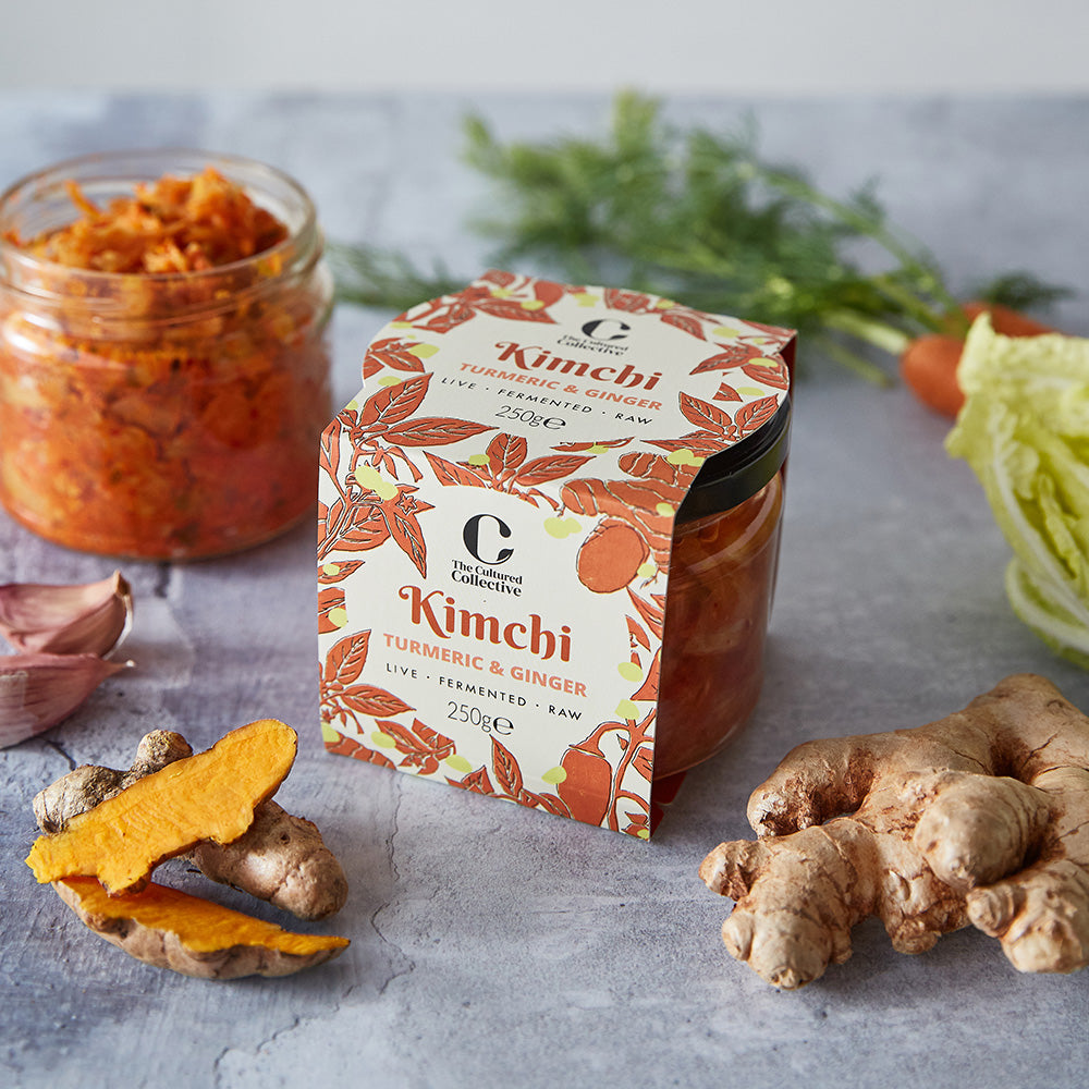 TURMERIC & GINGER KIMCHI | The Cultured Collective | Fermented Foods